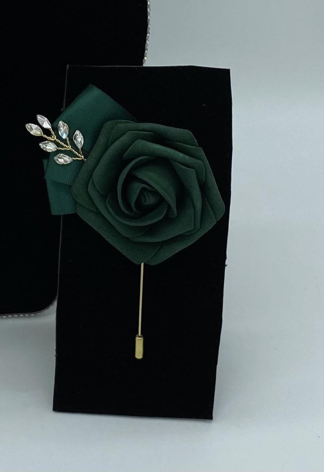 Customized Mens Formal Wear Boutonniere, Prom , Lapel Pin, Real Touch ...