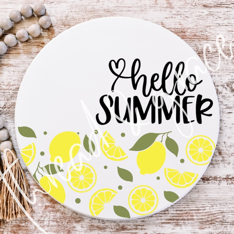 Lemon Sign for Front Door - Etsy