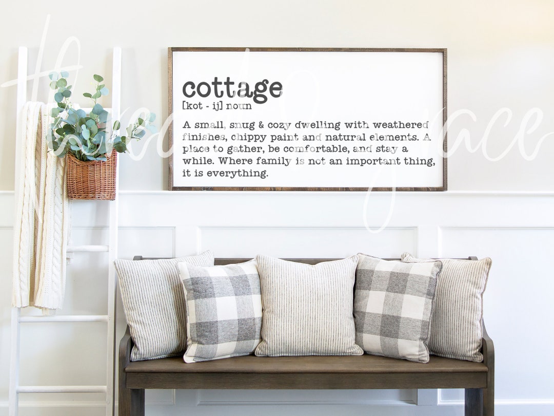 Cottage Definition Designdatei, Home Sweet Home Design, Bauernhaus ...