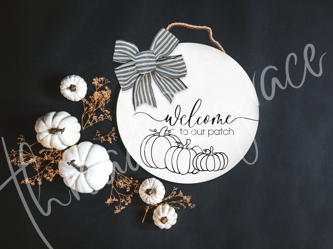 Welcome to Our Patch Design File, Pumpkin Design, SVG, PNG, Cricut Cut ...