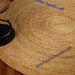 RUG RAG Braided Jute Round Rug Meditation Mat Mandala Rug - Etsy