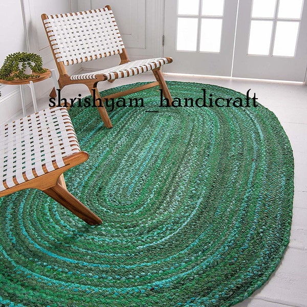 Oval Rag Rug - Etsy