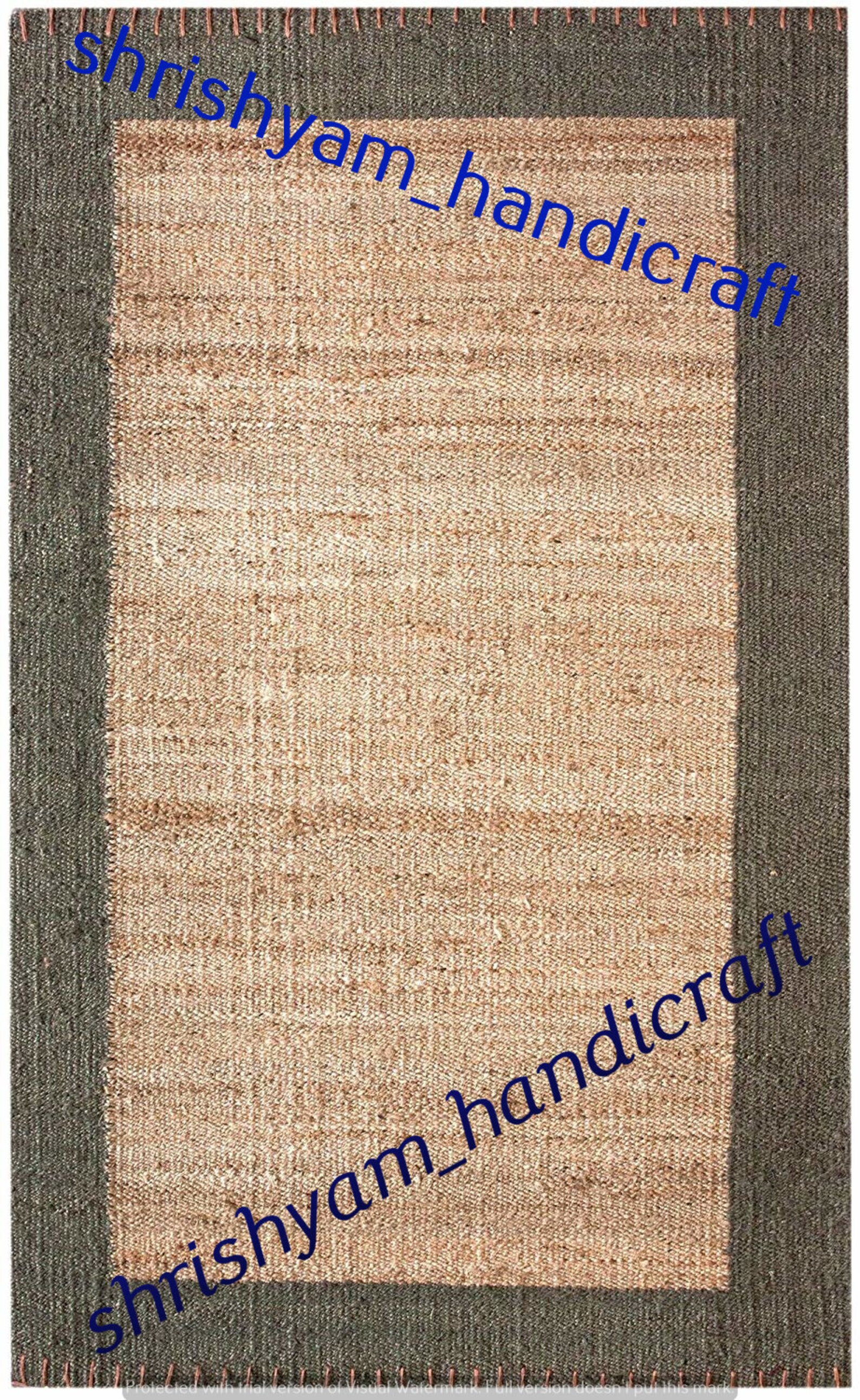 4x6 Feet Braided RAG RUG Rectangle Rug Meditation Mat - Etsy