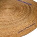 RUG RAG Braided Jute Round Rug Meditation Mat Mandala Rug - Etsy
