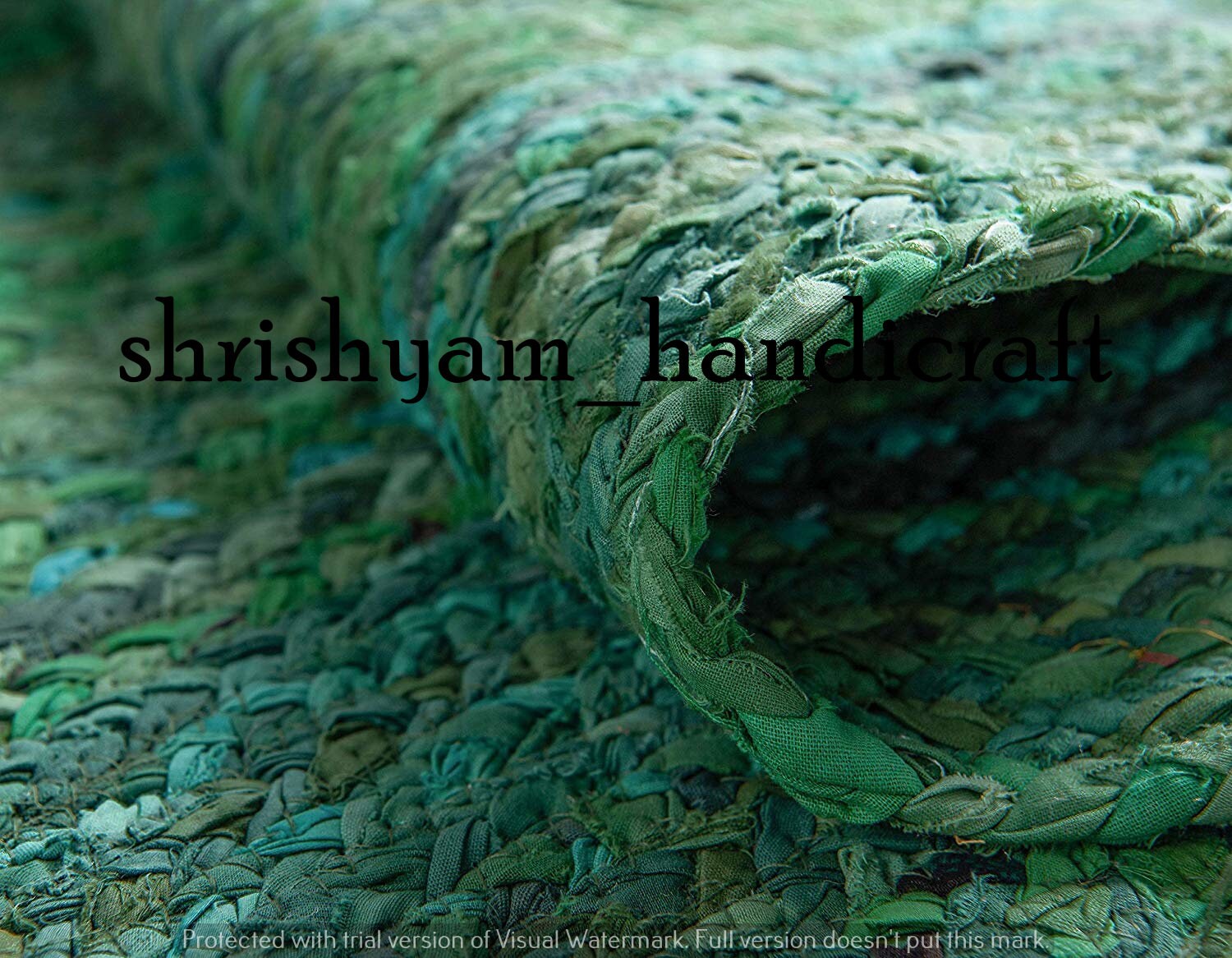 Braided Carpet Rug Braided RAG RUG Meditation Mat Mandala | Etsy India