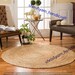 RUG RAG Braided Jute Round Rug Meditation Mat Mandala Rug - Etsy