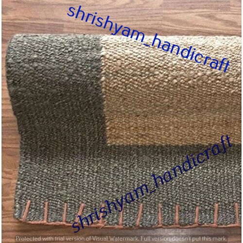 Jute Rectangle Rug 3x5 Feet Rug Rag Natural Rug Jute Handwoven - Etsy