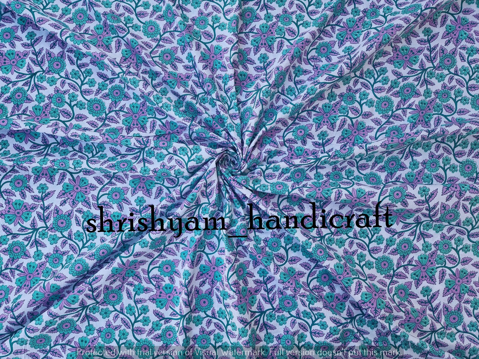 Hand Block Fabric Modern Upholstery Fabric Block Print Pillow | Etsy