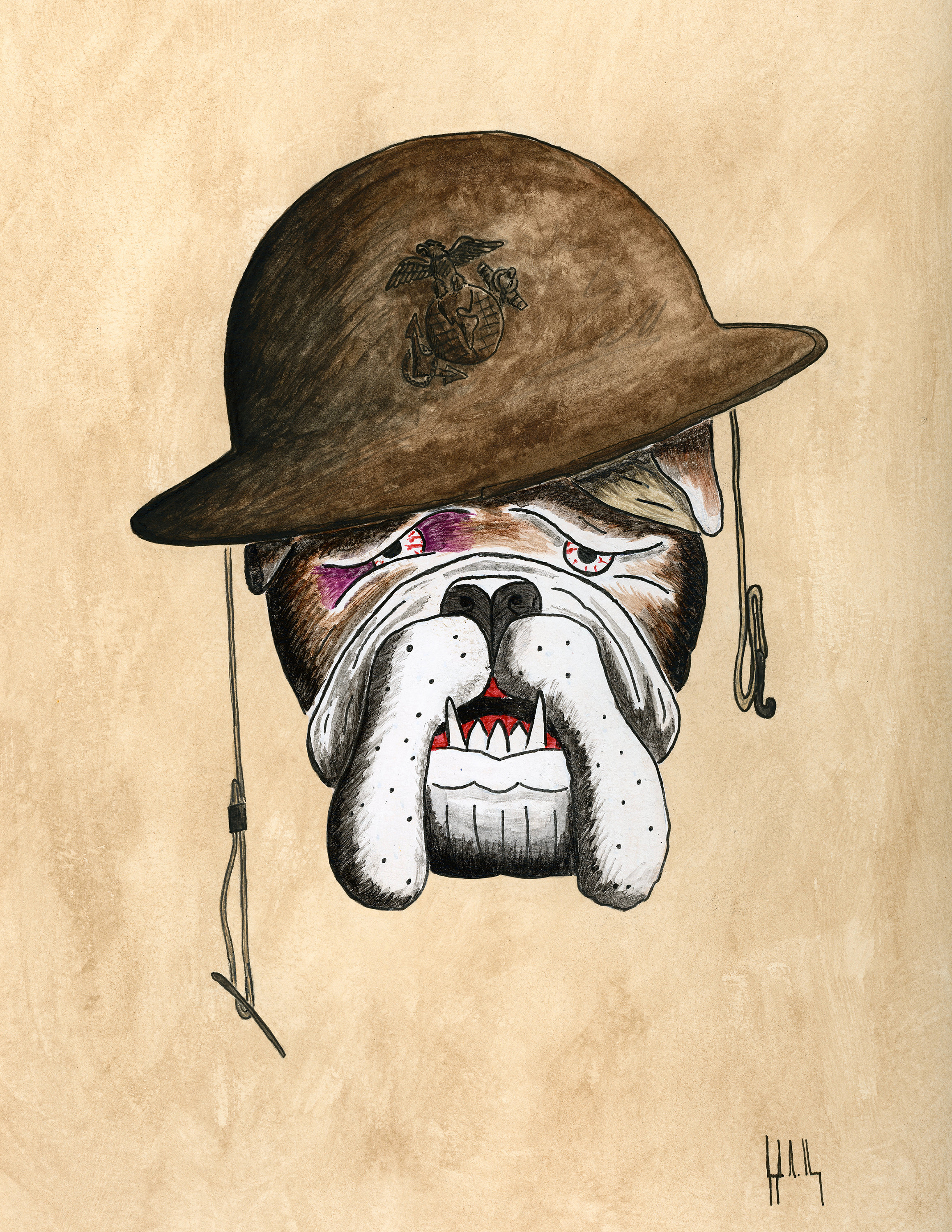 Devil Dog Collection World War I Print - Etsy