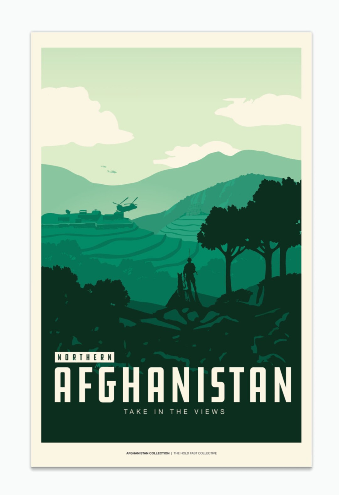 Northern Afghanistan Travel Poster - Etsy