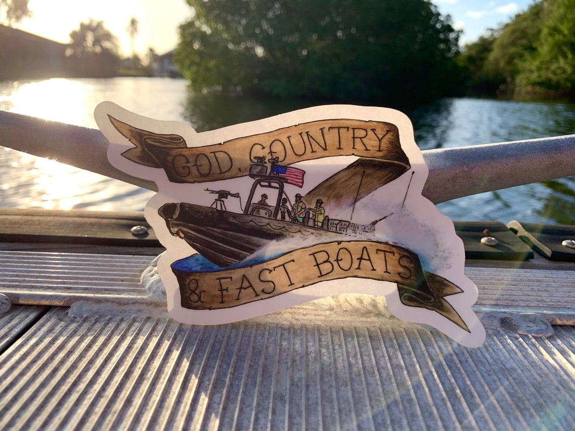 SWCC Sticker, USN, Navy, Sailors, God, Country, Fast Boats, Boats ...
