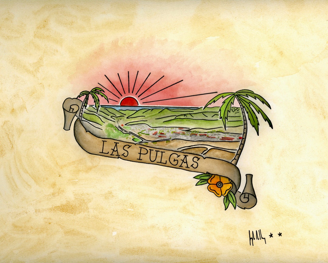 Las Pulgas Print, Camp Pendleton, USMC, Marines, Marine Corps ...