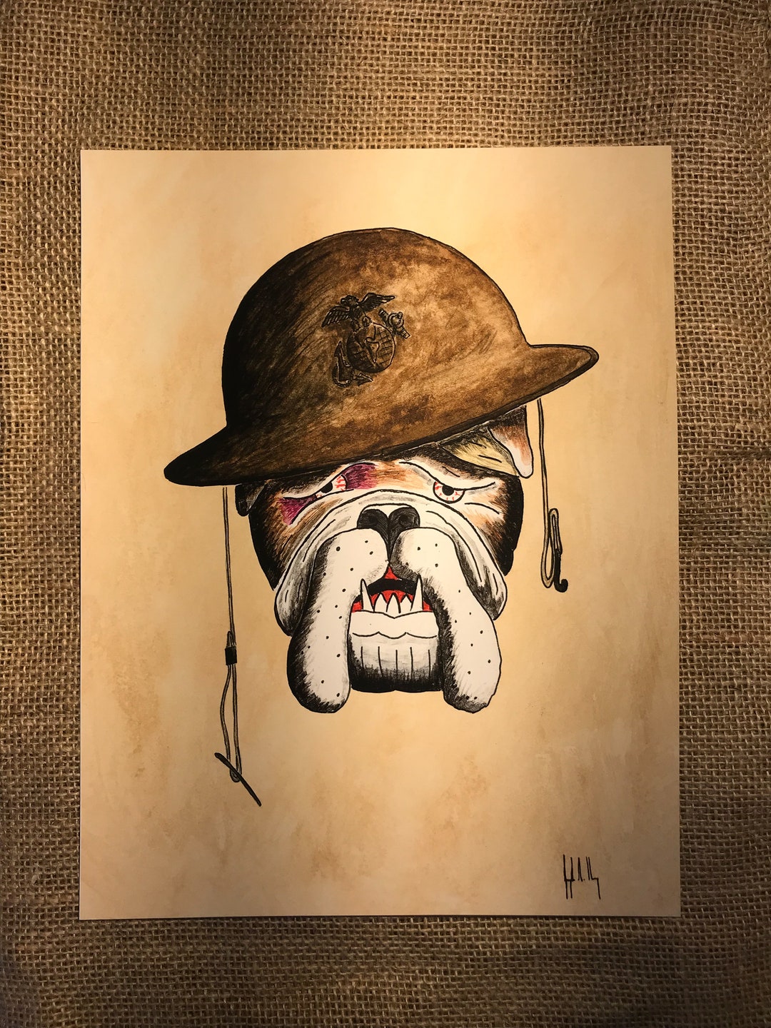 Devil Dog Collection World War I Print - Etsy