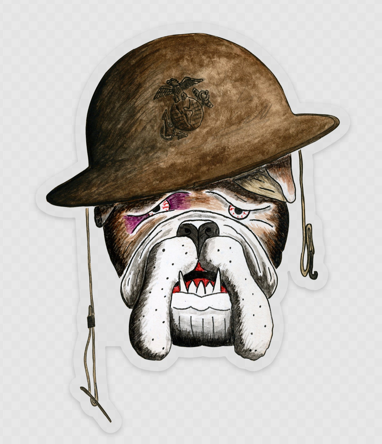 Usmc Devil Dog Logo Marine Corps Teufelhunden Devil Dog Military Patch