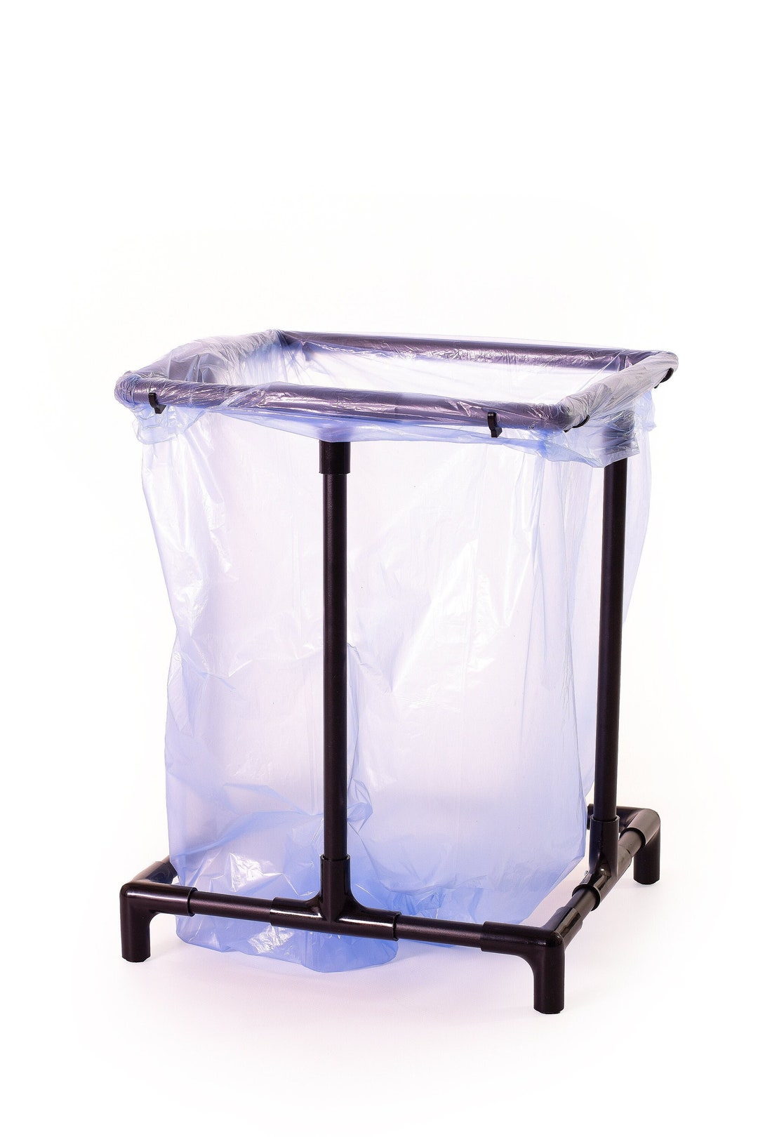Portable Trash Bag Holder Treho - Expandable Open Dry Waste Container ...