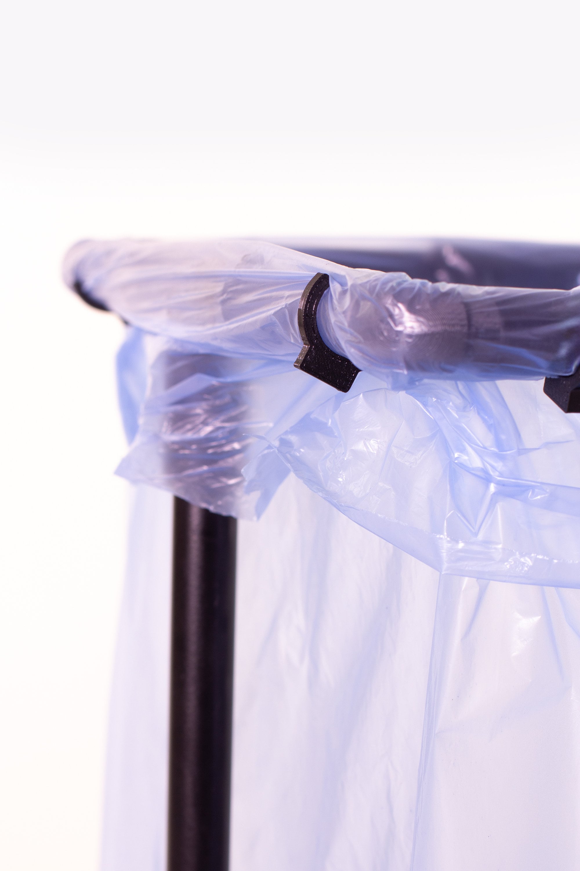 Portable Trash Bag Holder Treho - Expandable Open Dry Waste Container ...