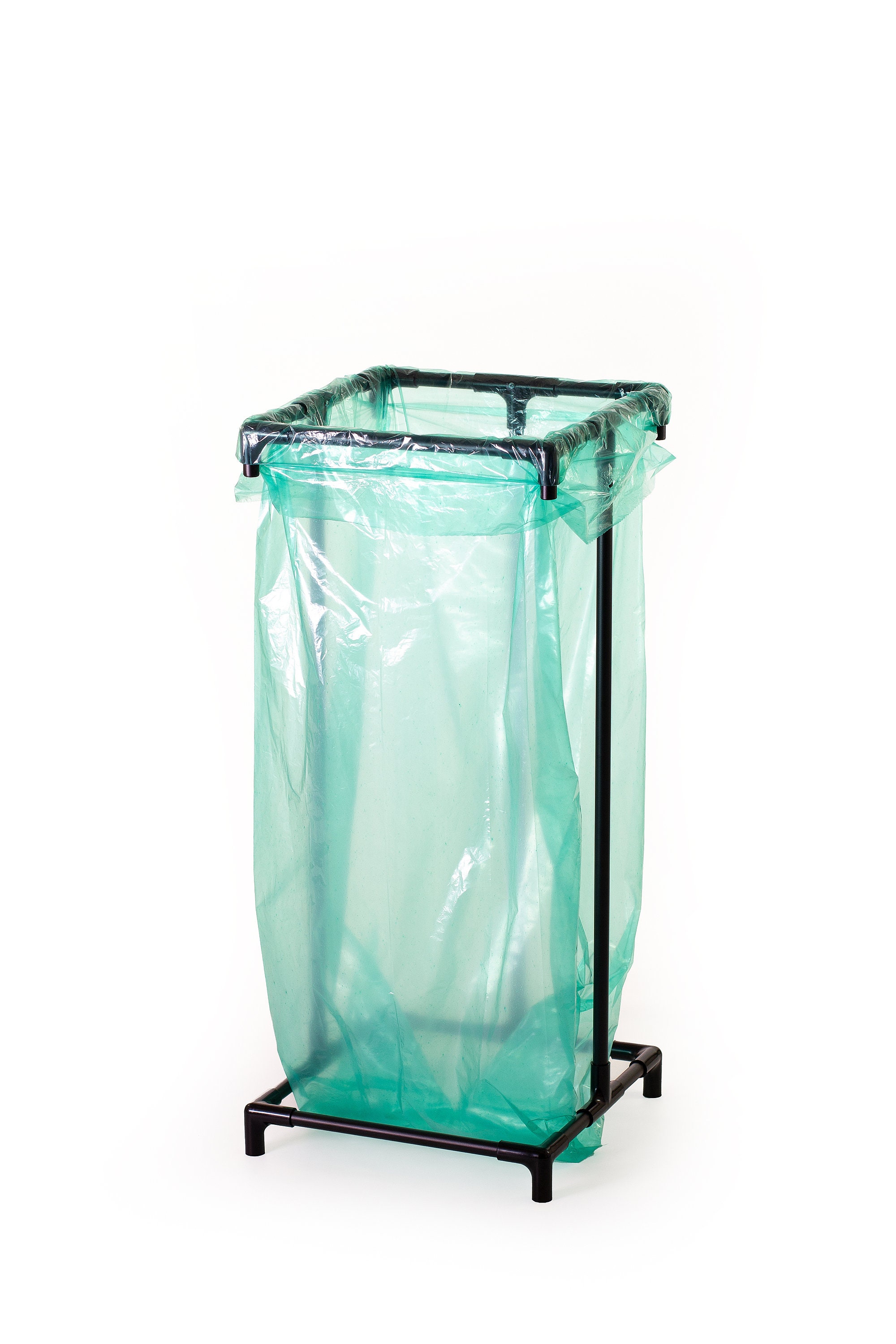 Portable Trash Bag Holder Treho - Expandable Open Dry Waste Container ...