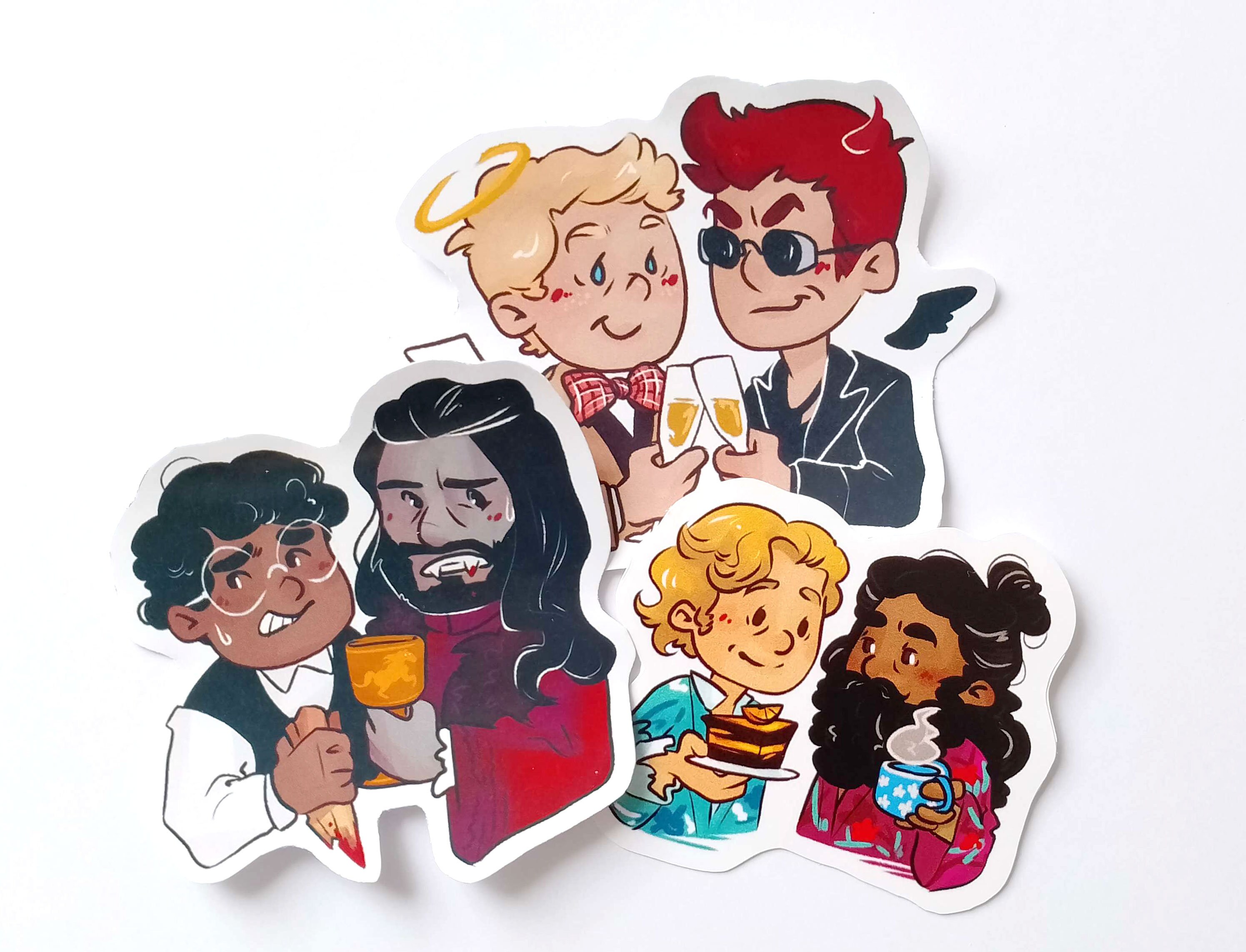 Our Good Shadows Stickers | OFMD GO WWDITS | Gentlebeard Aziracrow ...