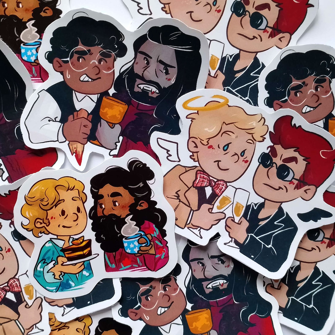 Our Good Shadows Stickers | OFMD GO WWDITS | Gentlebeard Aziracrow ...