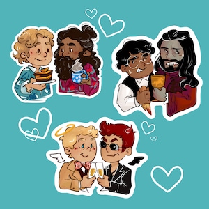 Our Good Shadows Stickers | OFMD GO WWDITS | Gentlebeard Aziracrow ...