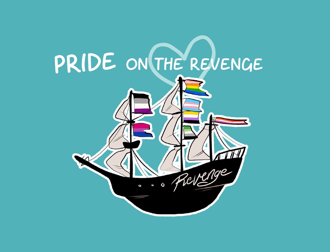 Ship Revenge Celebrating Pride Sticker OFMD - Etsy