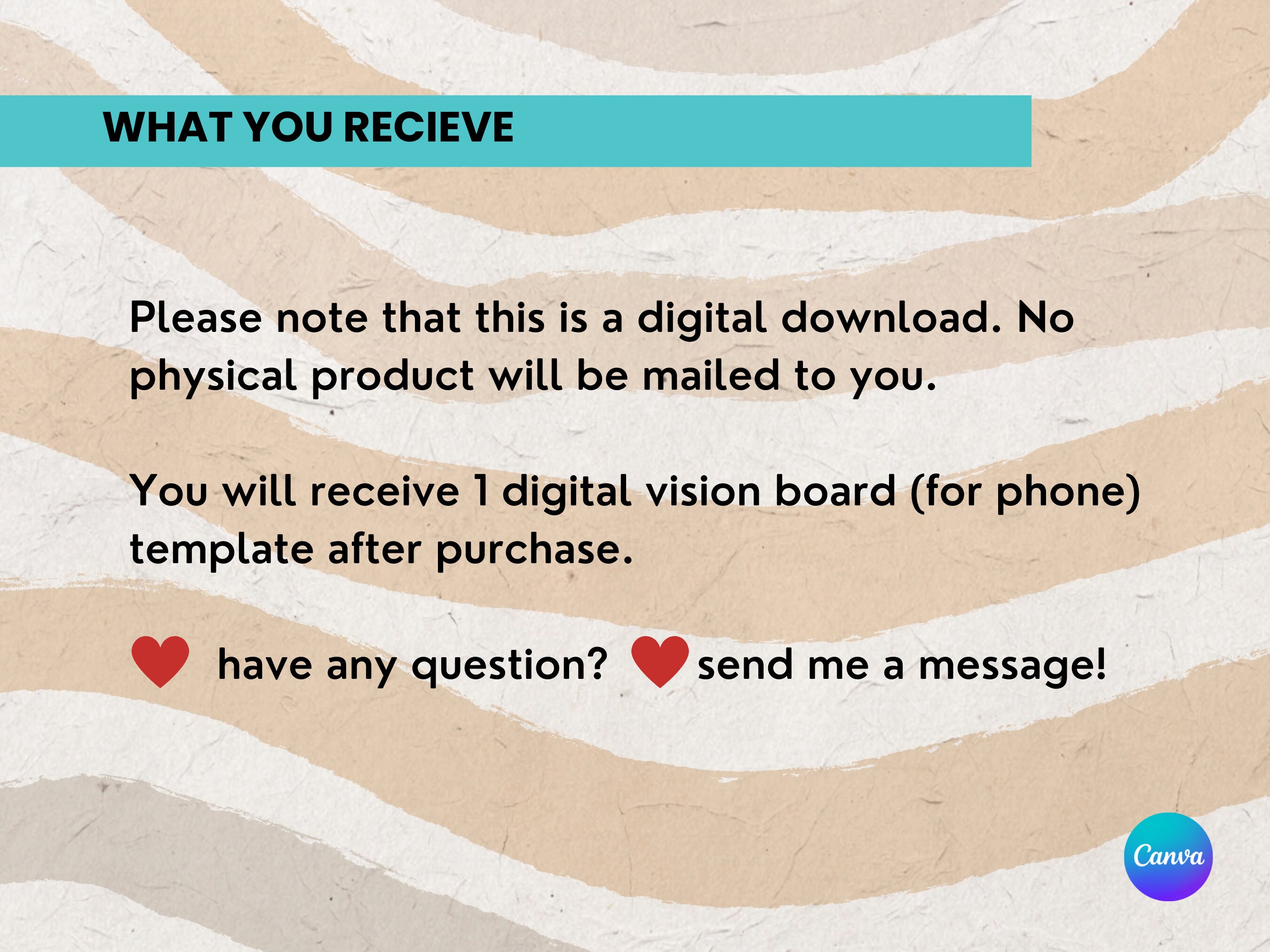 2023 Digital Vision Board Template for Phone Screensaver, Digital ...