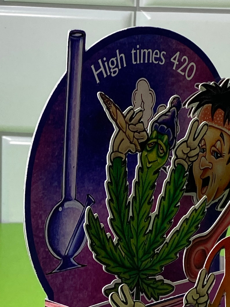 420 High Times Pop up Card Bong Marijuana Hemp Lava Lamp - Etsy