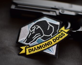 Diamond Dogs Patch | Etsy
