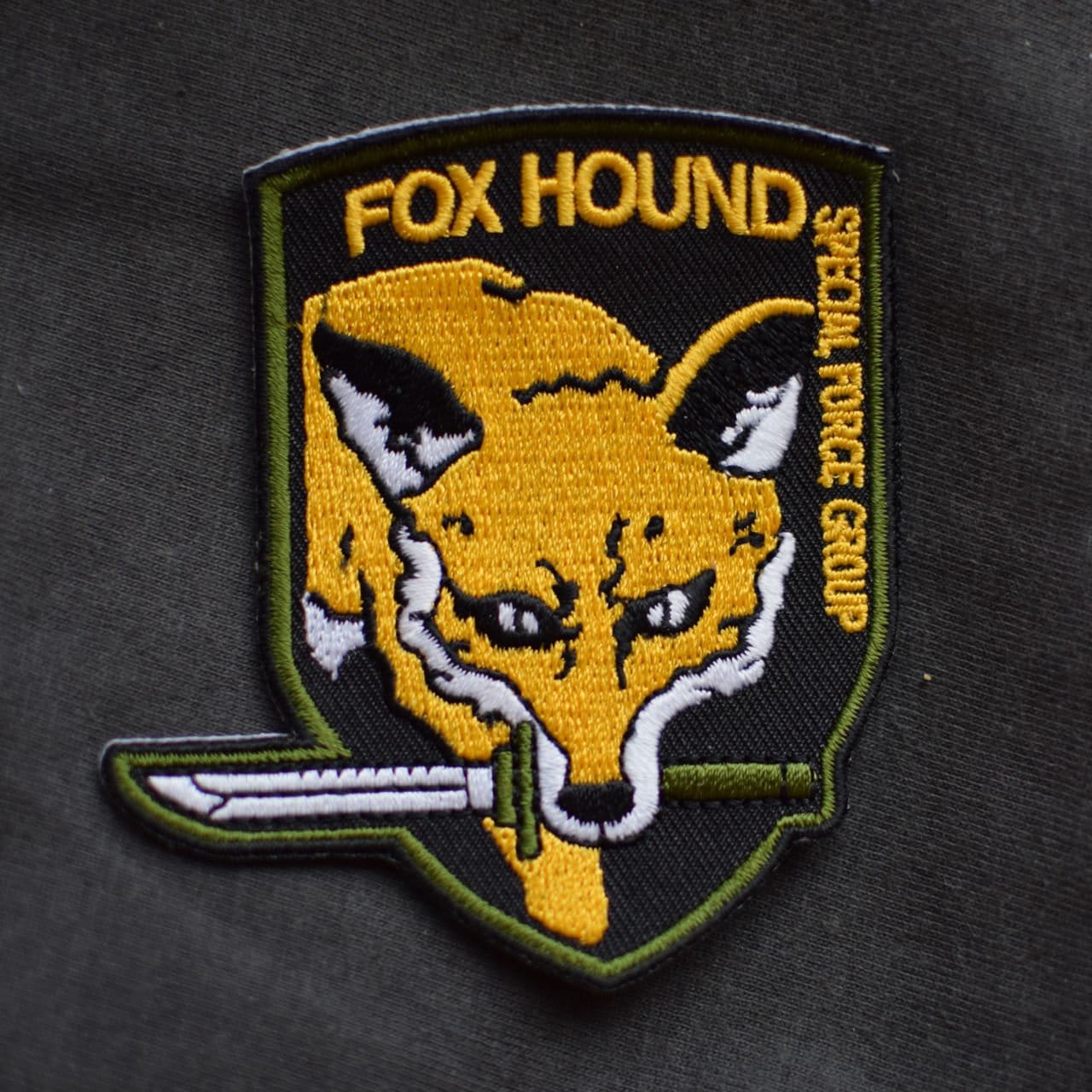 Metal Gear Solid Foxhound Iron on Embroidered Logo Patch - Etsy