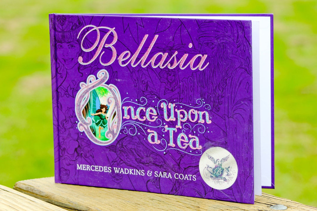 A Signed Copy of Bellasia, Once Upon A Tea Book, Tea Party Decoration, Tea Party Gift, Kids Gift ...