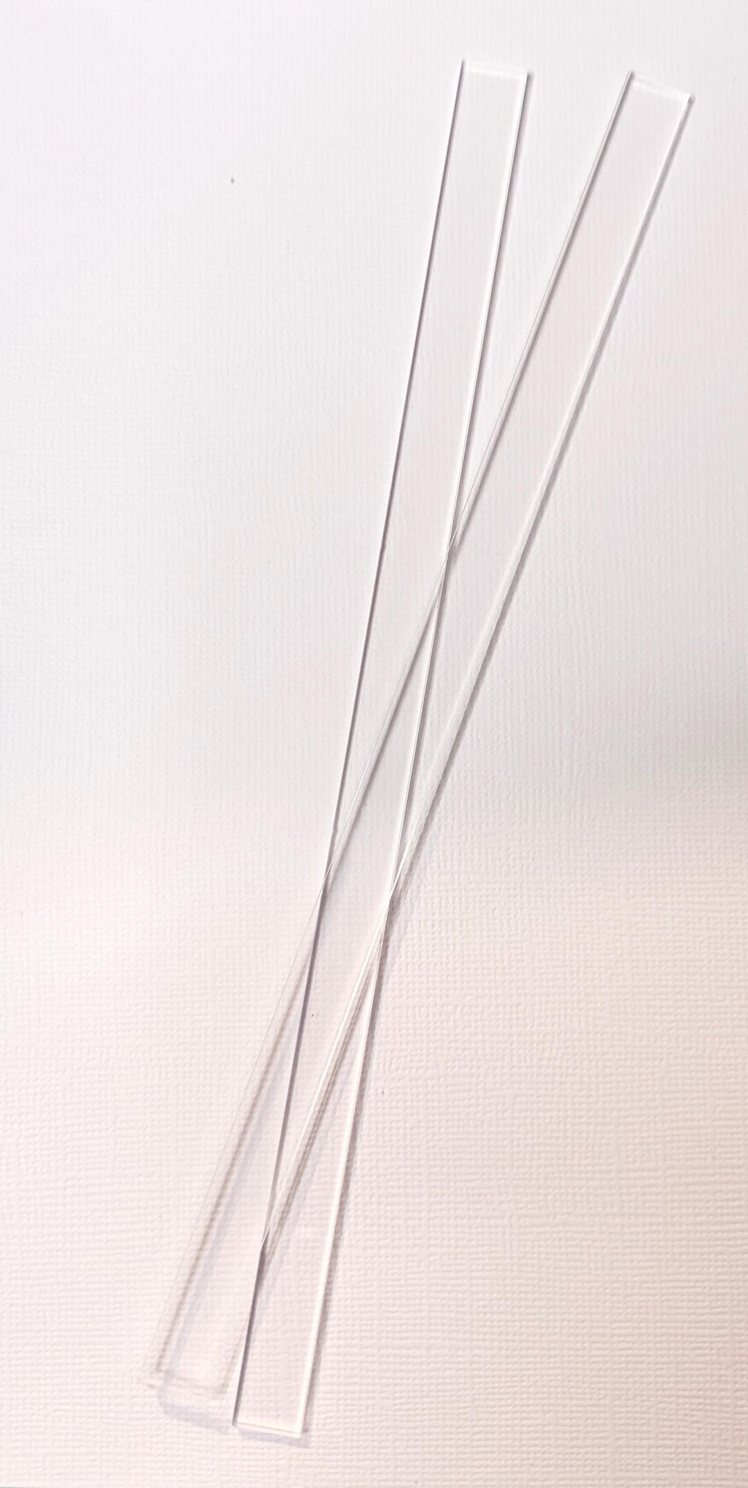 8" Clear Acrylic Sticks for Cake Toppers & Cake Pops | 200mm Clear ...