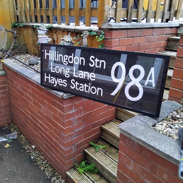 Bus Destination Blind - Etsy UK
