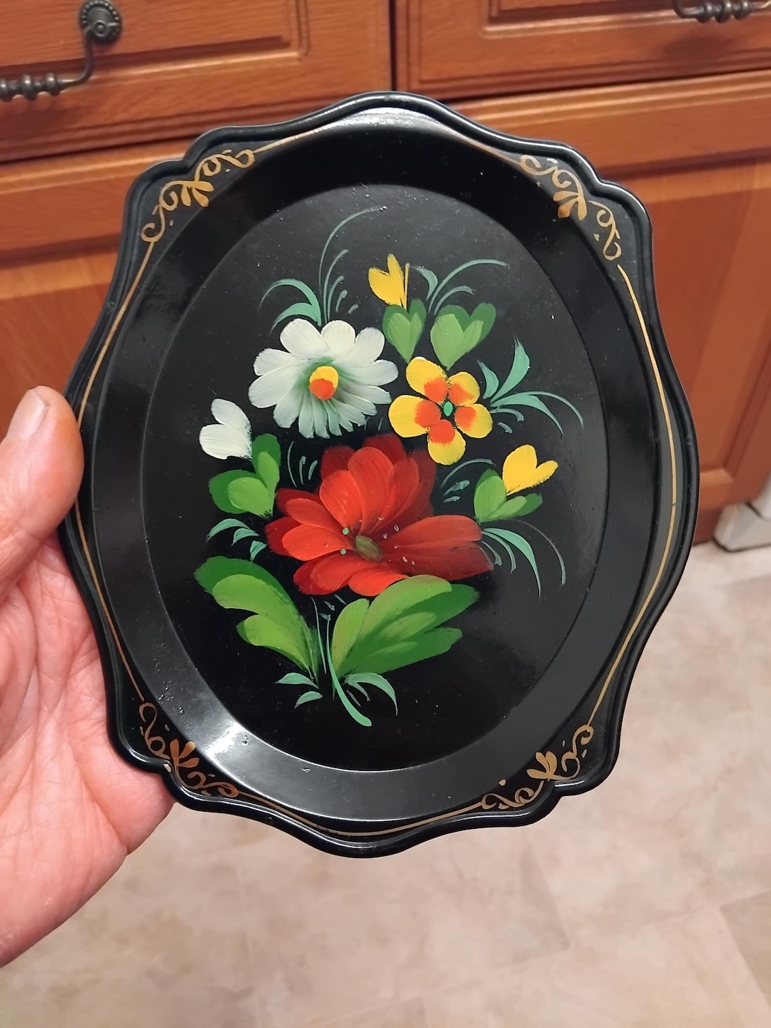 TOLEWARE RUSSIAN TRAY - Etsy