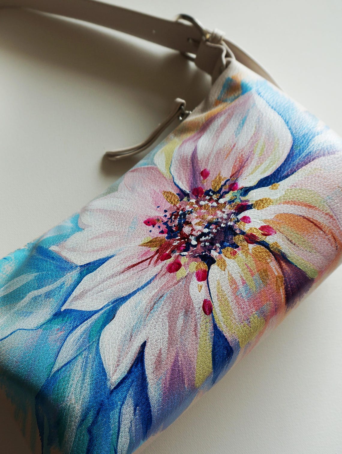 Hand Painted Handbag, Exclusive Artwork. Available for Shipping. - Etsy