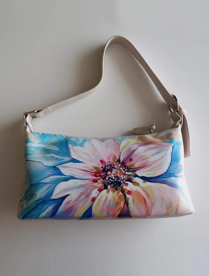 Hand Painted Handbag, Exclusive Artwork. Available for Shipping. - Etsy