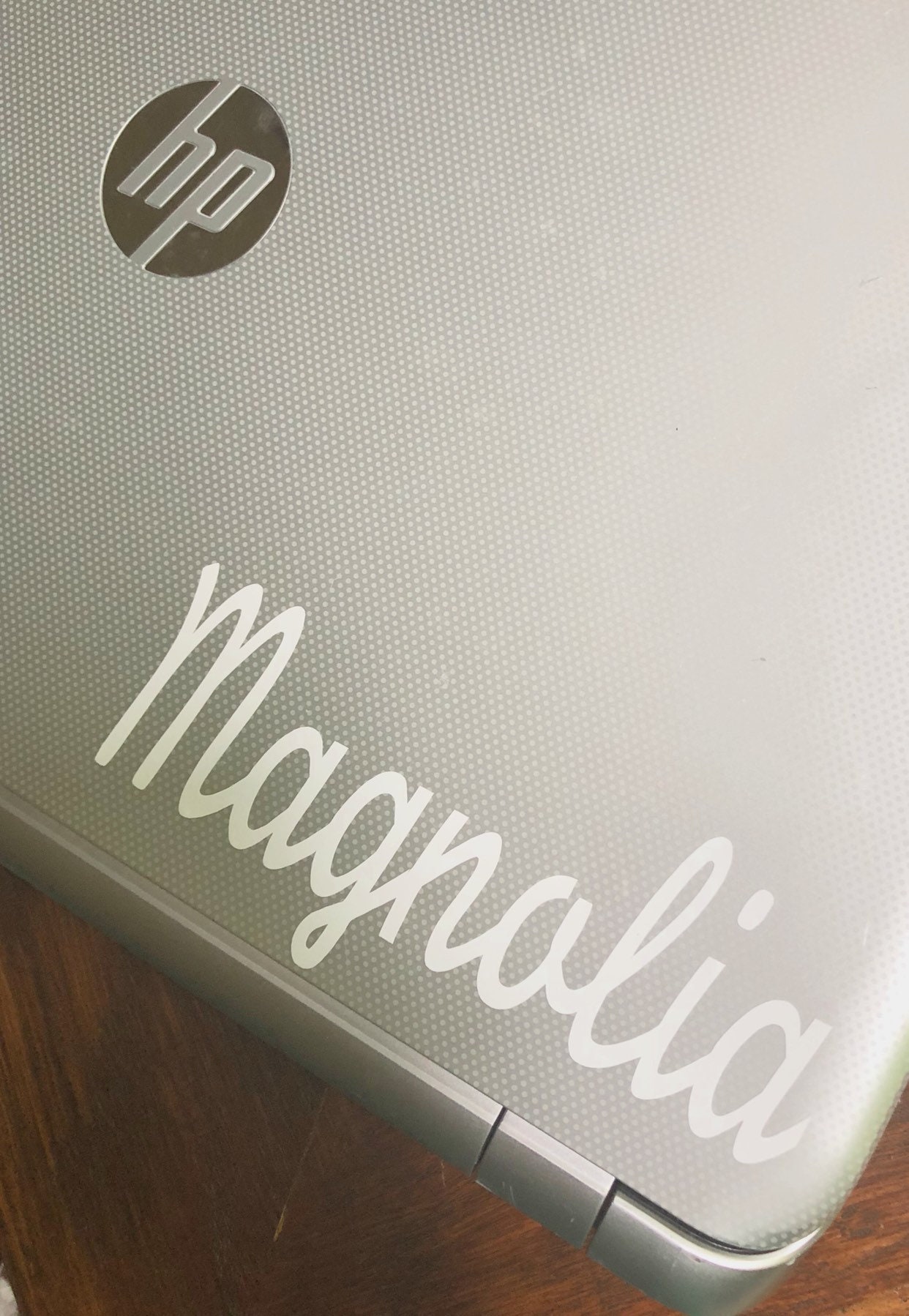 Name Decal, Laptop Name Decal, Custom Bane Decal, Personalized Name ...