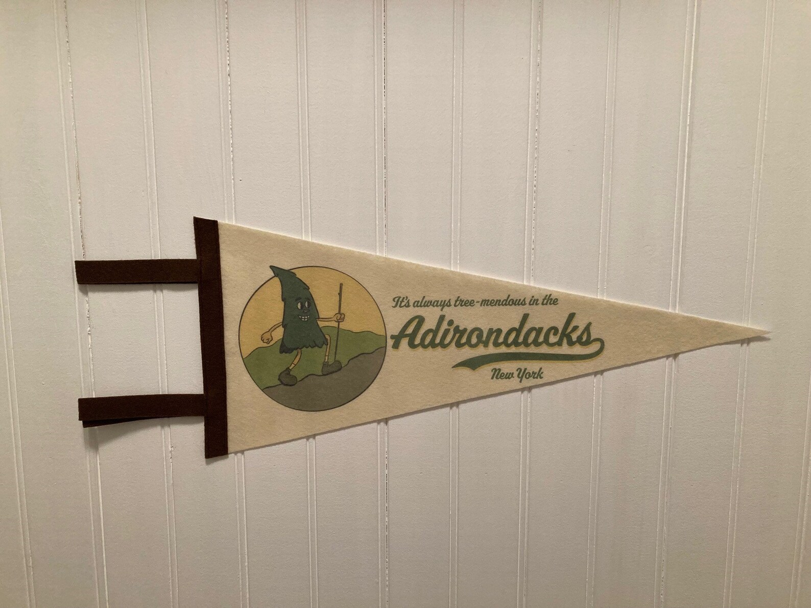 Adirondacks Rubber Hose Inspired Retro Pennant - Adirondack Pennant ...