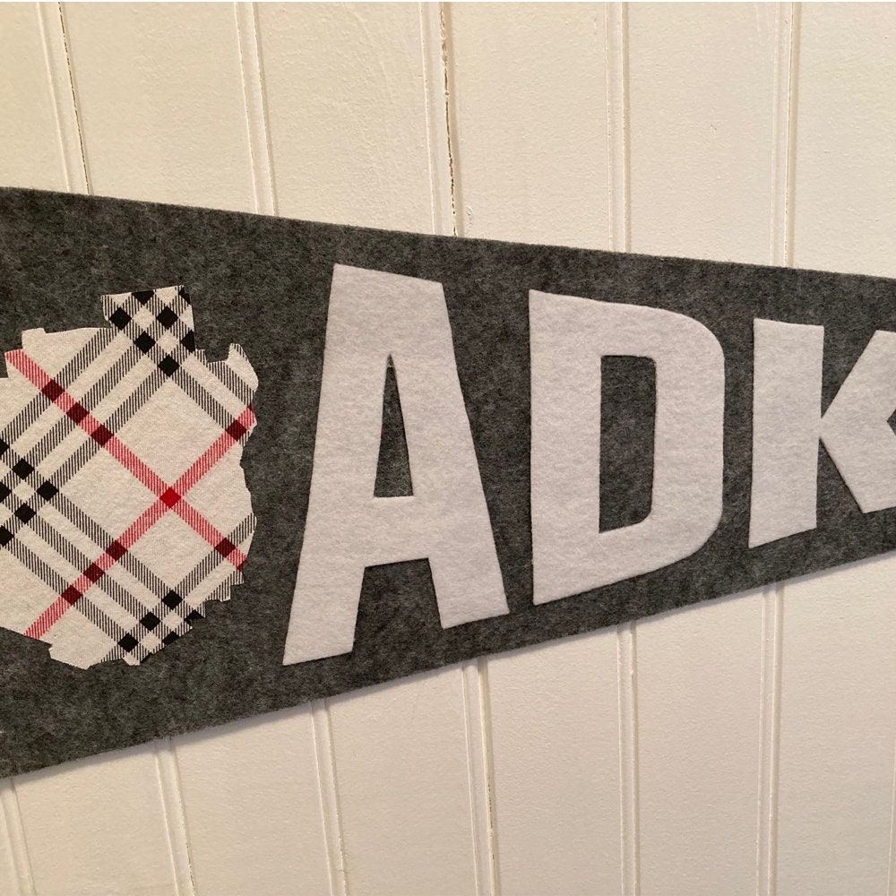 Adirondacks Pennant - Adirondack Pennant - Adirondack Wall Art ...