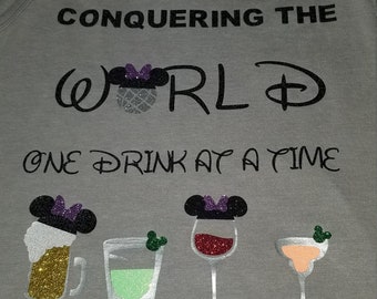 Wreck It Ralph Drinking Around the World Shirt - Etsy