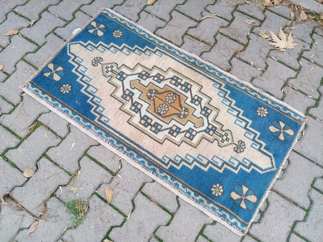 Turkish Small Rug 24x45 Inches Home Decoration Rug Wonderful Turkish ...