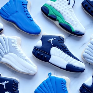 Jordan Retro 12 & 13 Cookies| Jordan Cookies| Basketball Shoe Cookies ...