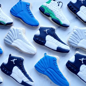 Jordan Retro 12 & 13 Cookies| Jordan Cookies| Basketball Shoe Cookies ...