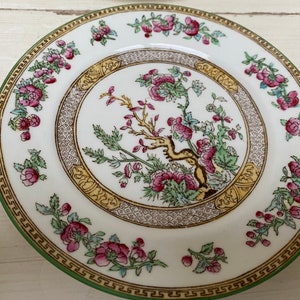 Set of Six Vintage Foley Art Peacock Pottery 'indian Tree' Small Tea ...