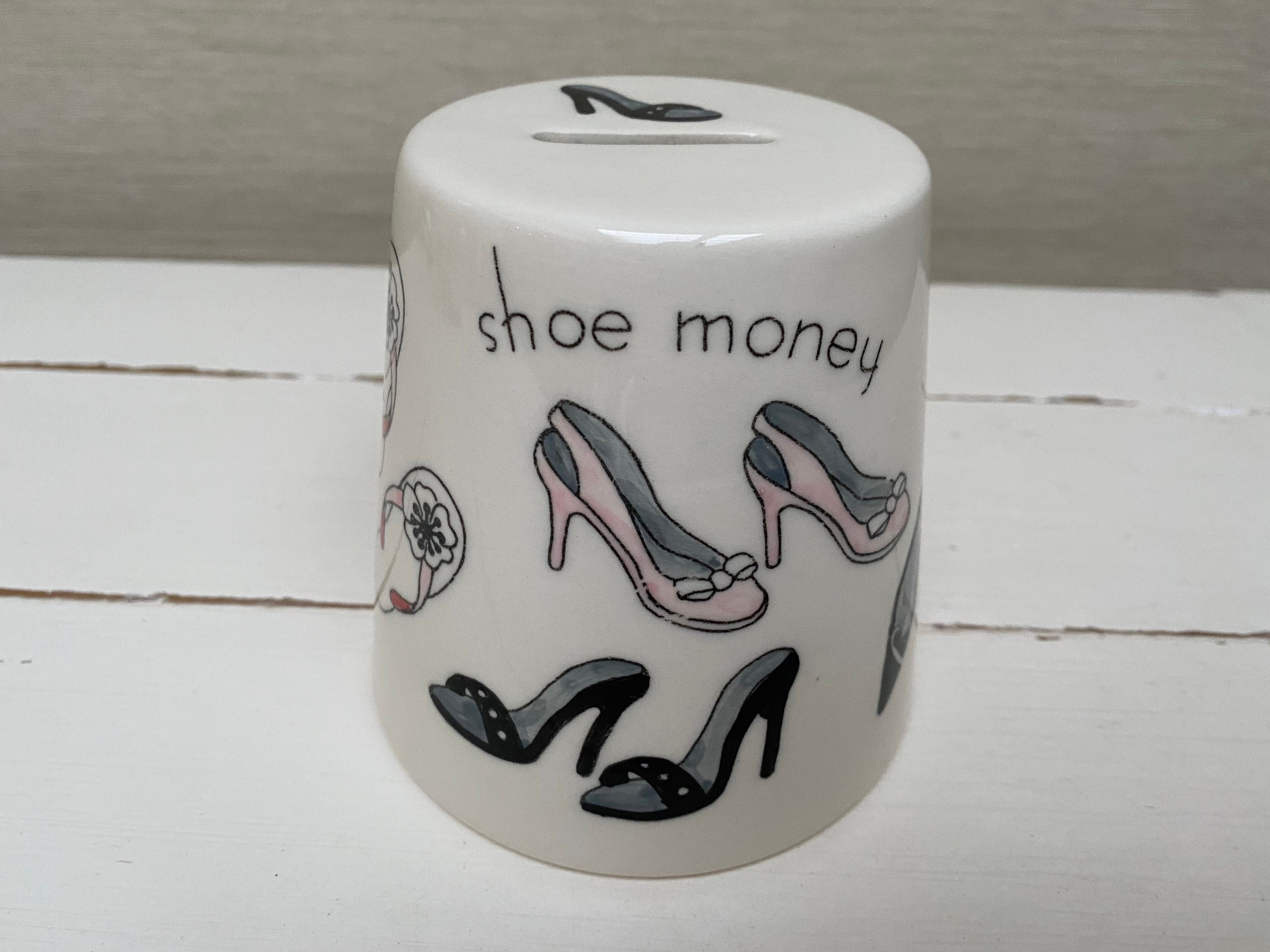 Shoe Money Ceramic Money Box | Etsy