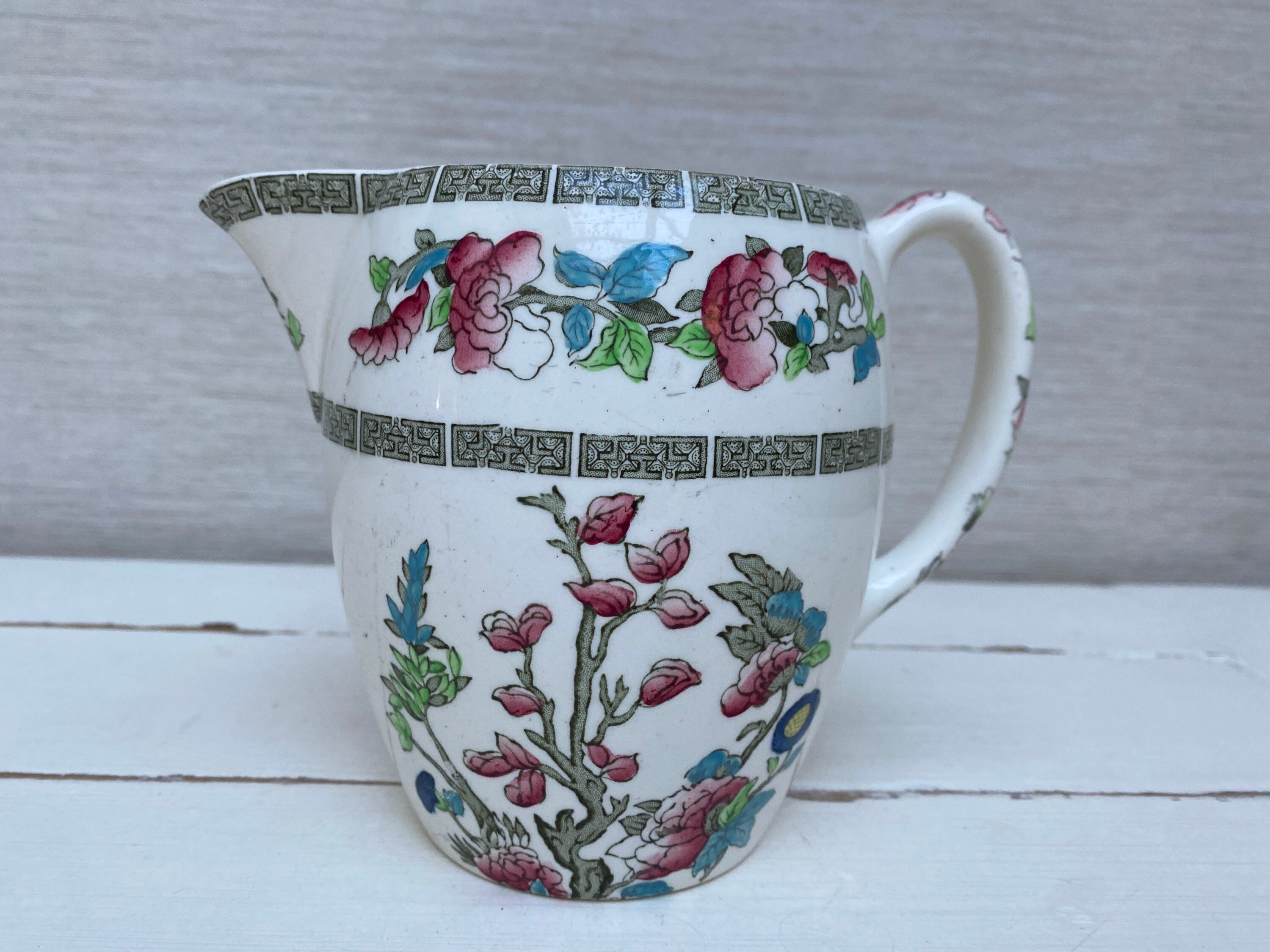 Indian Tree Jug Vintage Johnson Brothers 13 Cm - Etsy