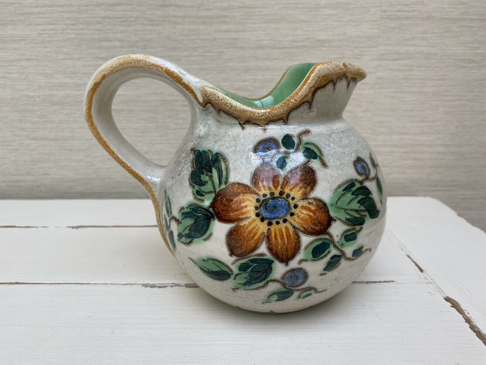 Vintage Gouda Pottery Glazed Jug 8684 Holland | Etsy