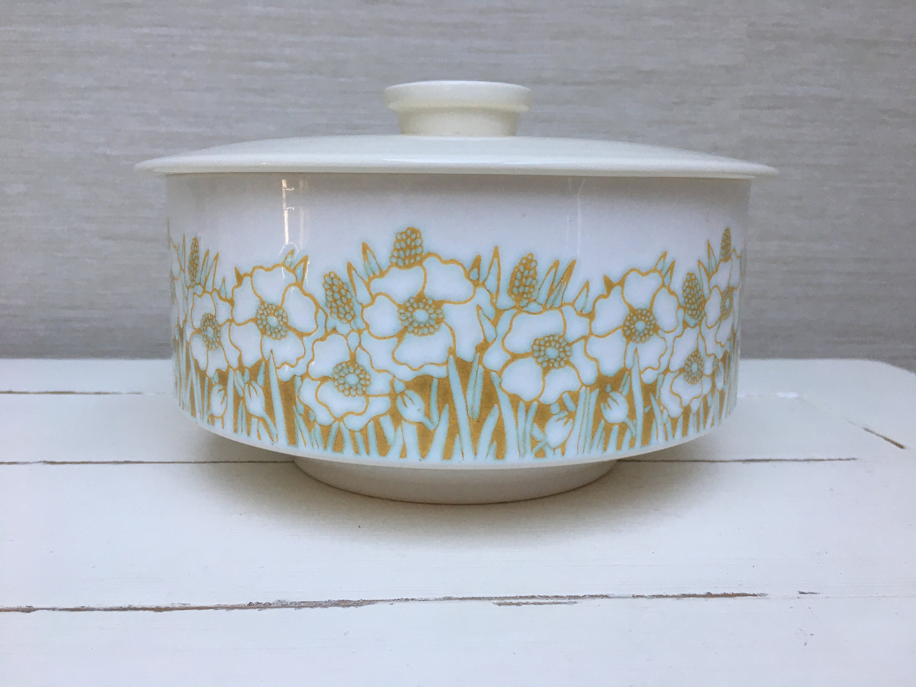 Hornsea Vintage Fleur Casserole Dish | Etsy