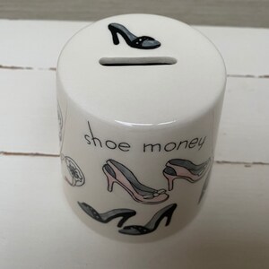 Shoe Money Ceramic Money Box - Etsy