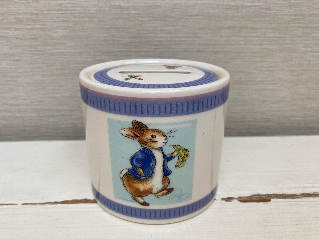 Wedgwood Peter Rabbit Beatrix Potter Small Ceramic Money Box ...