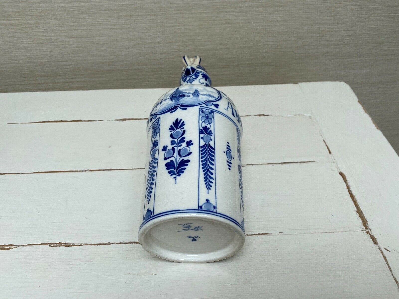 Delft Antique Pitcher / Jug With Stopper Blue & White - Etsy